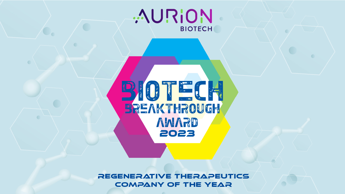 Aurion Biotech Named “Regenerative Therapeutics Company Of The Year” By ...